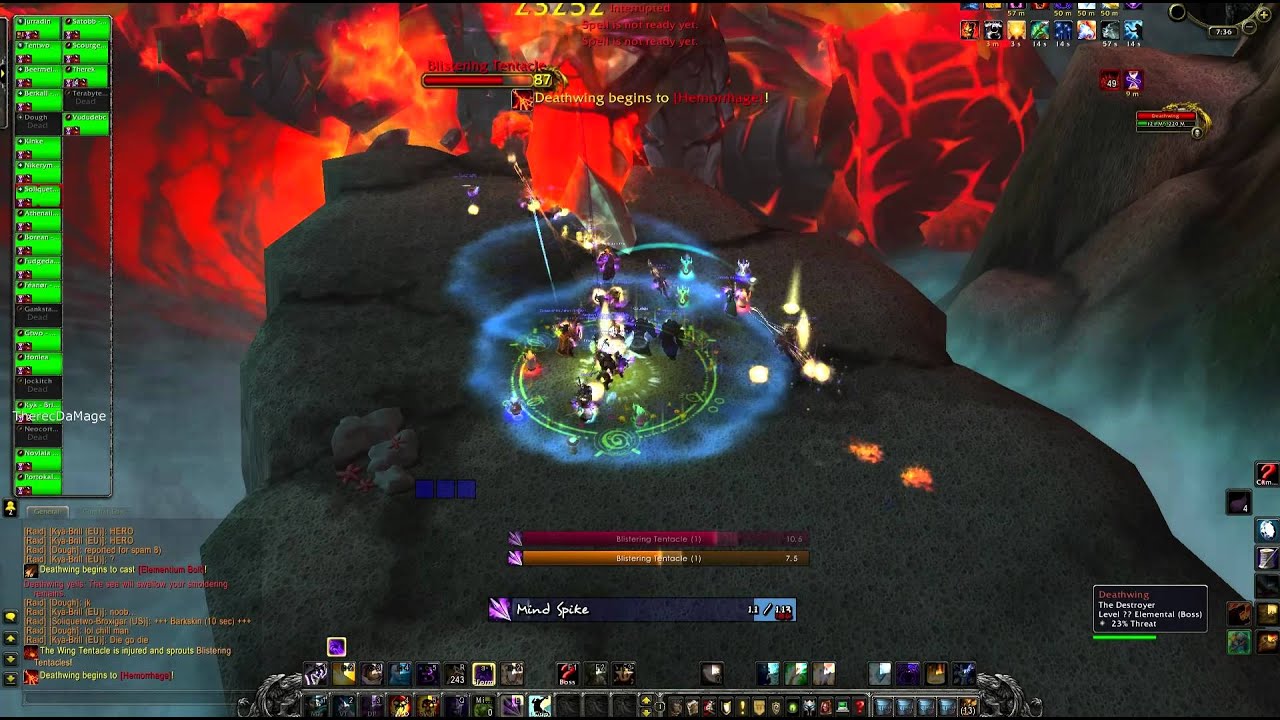 Deathwing 25 Man Raid PTR - YouTube