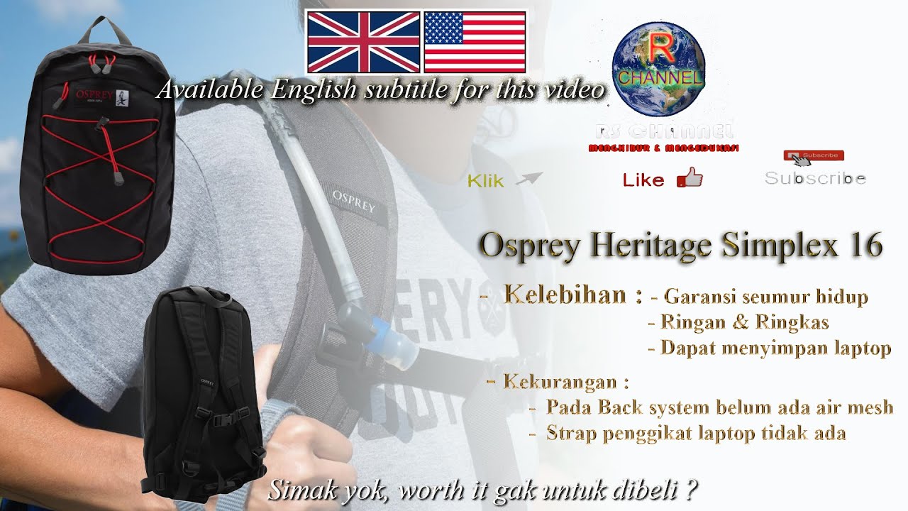 Osprey Heritage simplex 16 (English Subtitle available) - YouTube