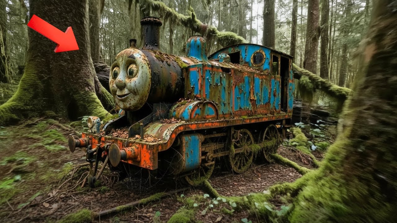 Abandoned Thomas the Tank Engine Full Restoration | Relaxing ASMR ...