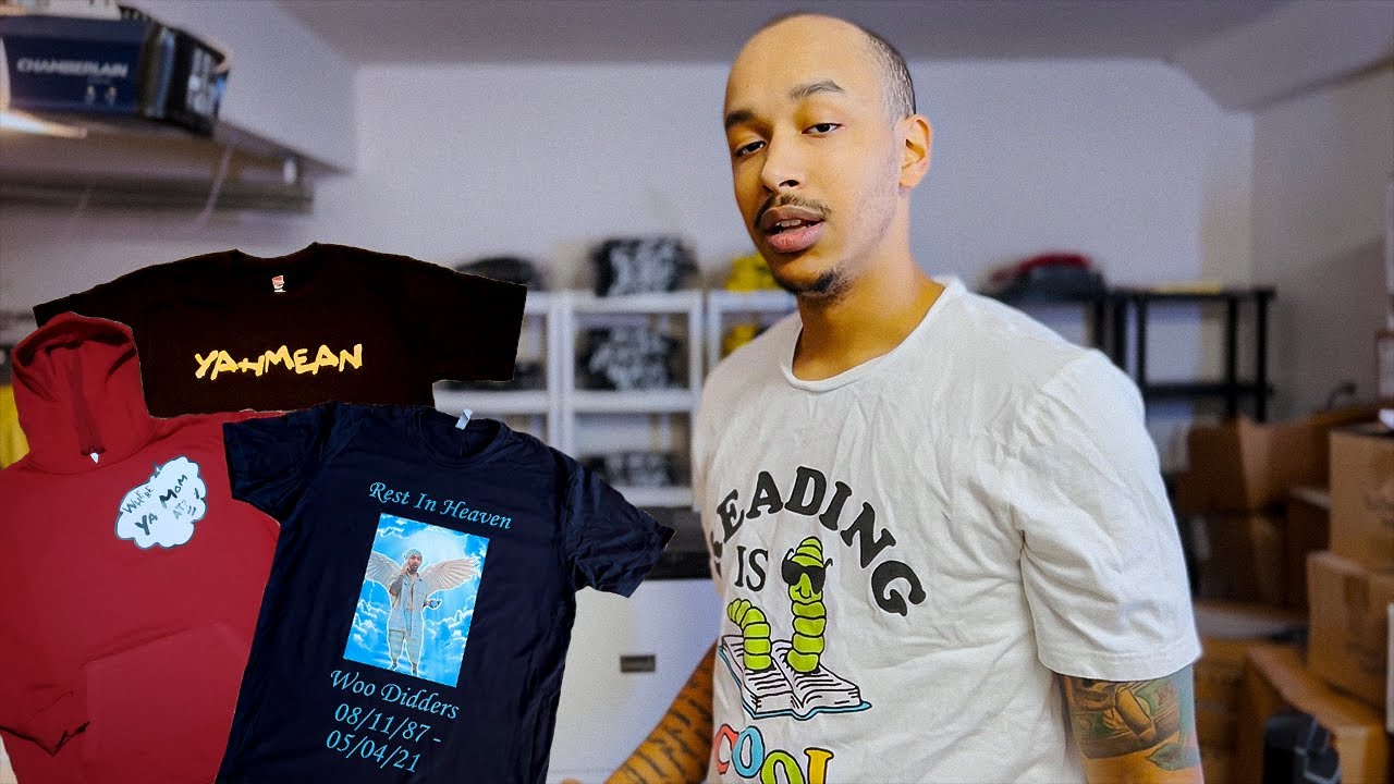 A Look Inside My Merch Making Process - YouTube