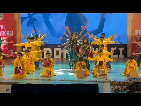 Jogva Dance | Song- Lalati Bhandar | Royal International School ...