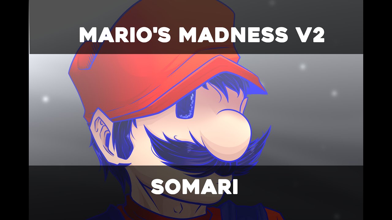 [FNF] Mario's Madness v2 | Somari | SpeedPaint! - YouTube