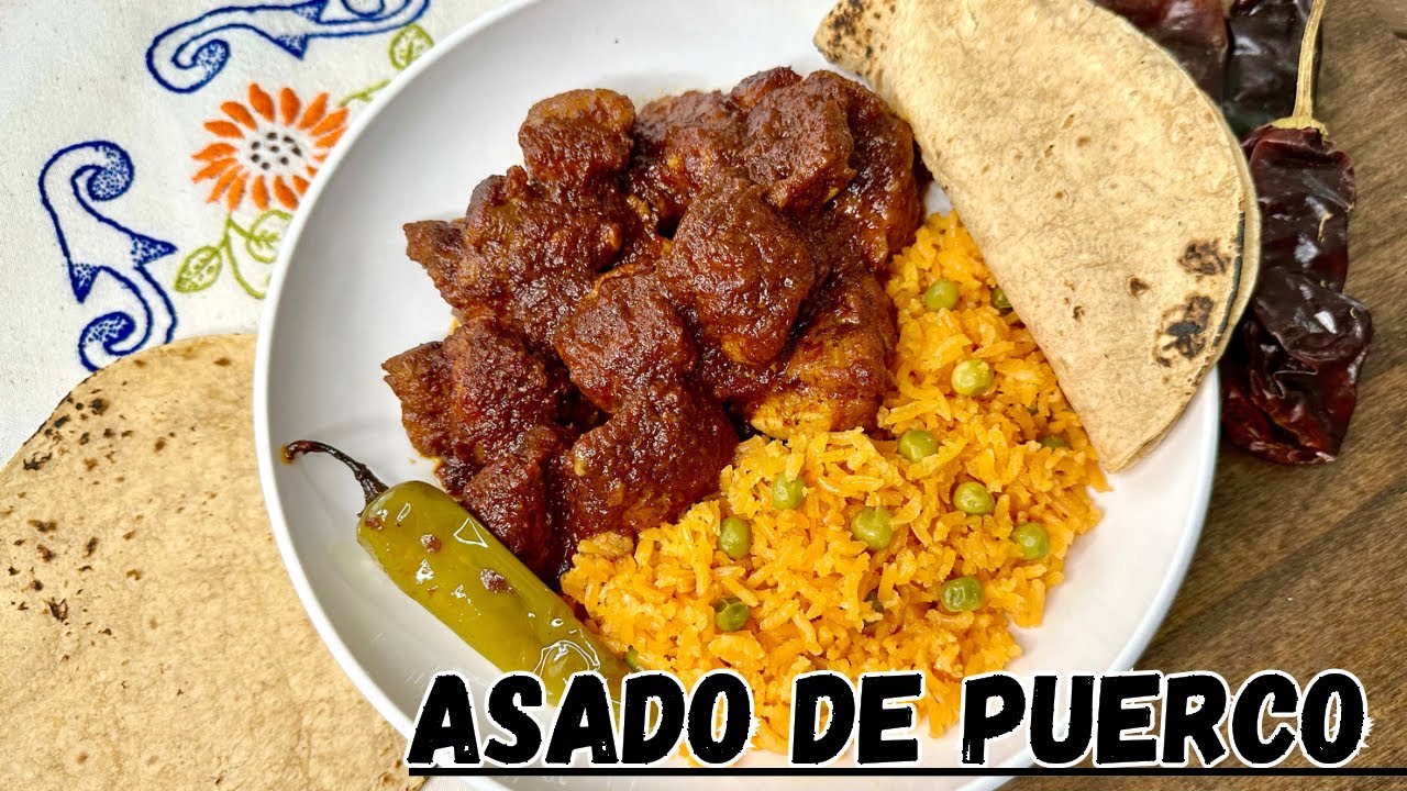 Asado de Puerco - Receta Fácil - YouTube