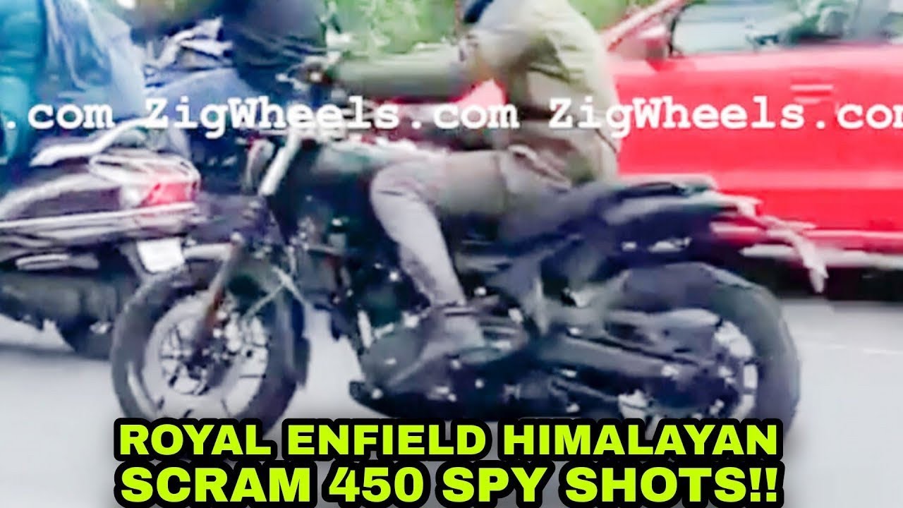 ROYAL ENFIELD HIMALAYAN SCRAM 450 SPY SHOTS | UPCOMING | ROYAL ENFIELD ...