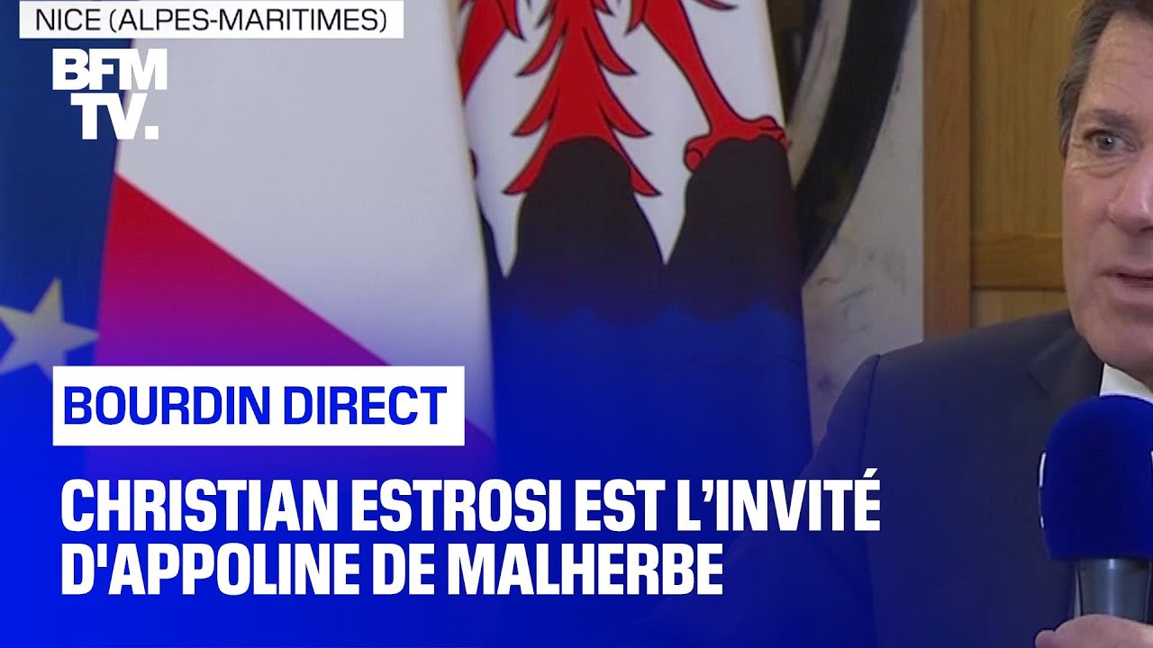 Christian Estrosi face à Appoline de Malherbe en direct - YouTube