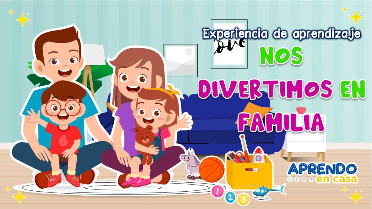 Experiencia de aprendizaje: Nos divertimos en familia 👨‍👩‍👧‍👦 - YouTube