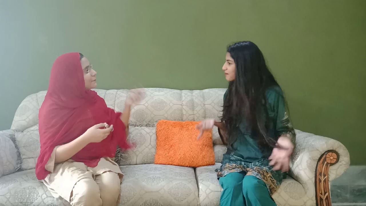 How brown mom's react on small thing - Laiba Majeed - YouTube