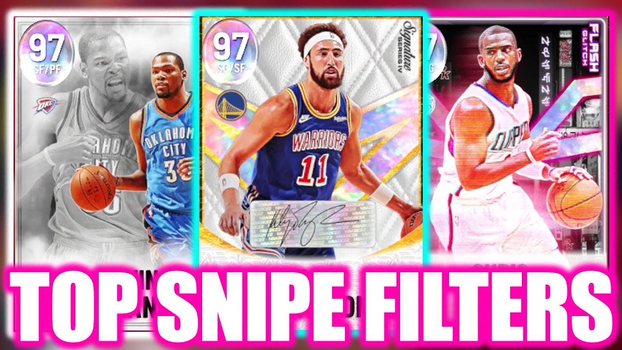 TOP SNIPE FILTERS IN NBA 2K22 MY TEAM! - YouTube