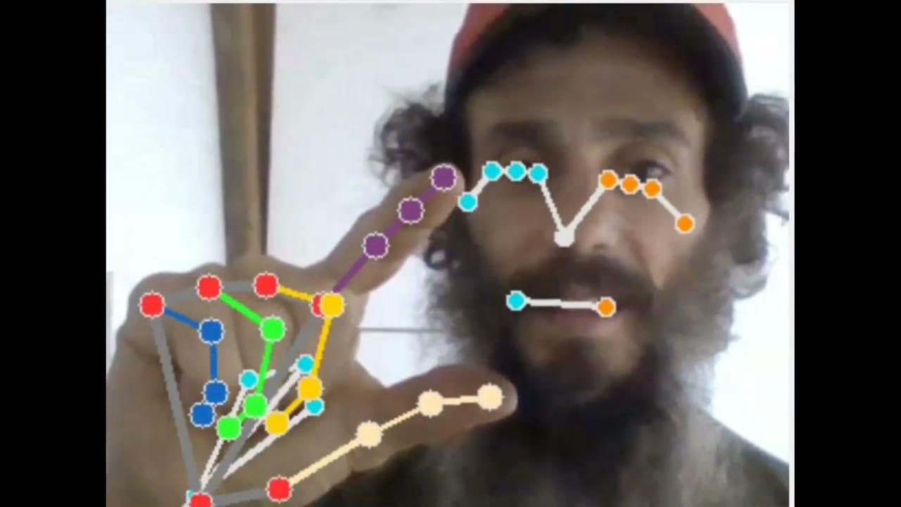 Reconhecimento de gestos com Python OpenCV TensorFlow numpy - YouTube