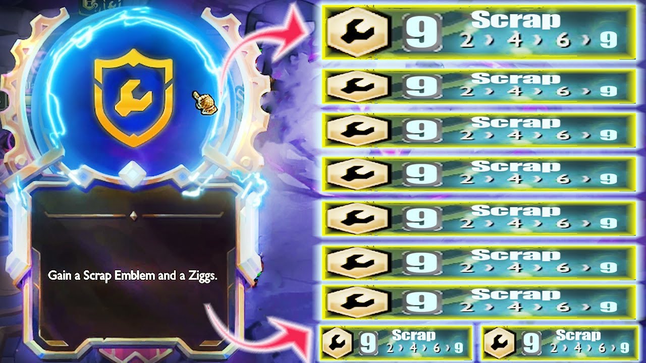 S13 added New 9 Scrap : All Generate Radiant items? | TFT SET13 RANKED ...