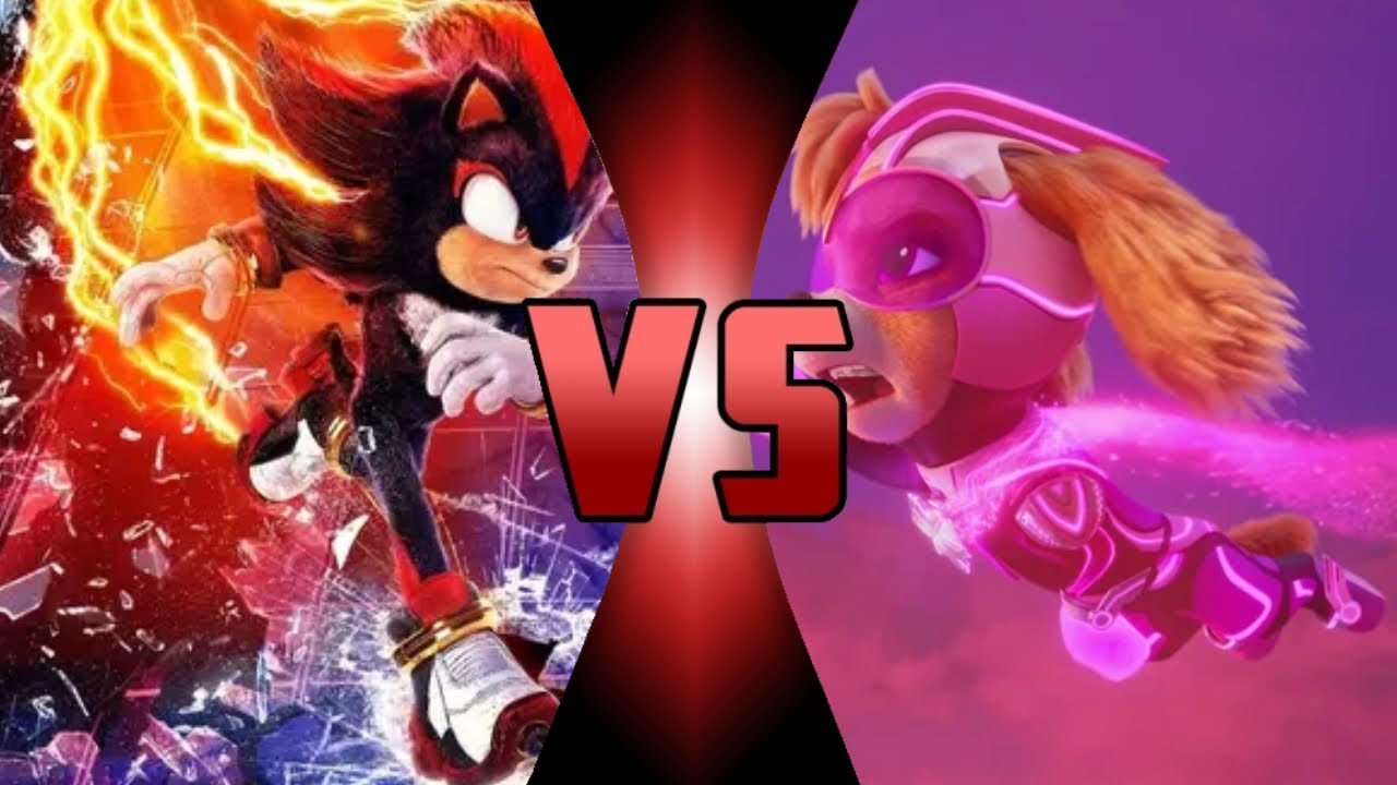 Shadow vs Skye Part 1 (Crossover Battle) - YouTube