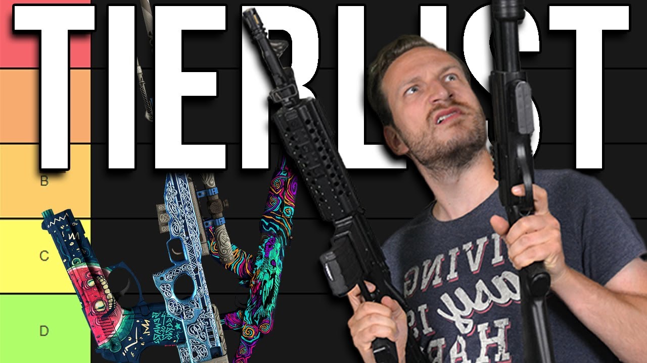 CS:GO Tier List | ALLE Waffen in einer Liste - YouTube