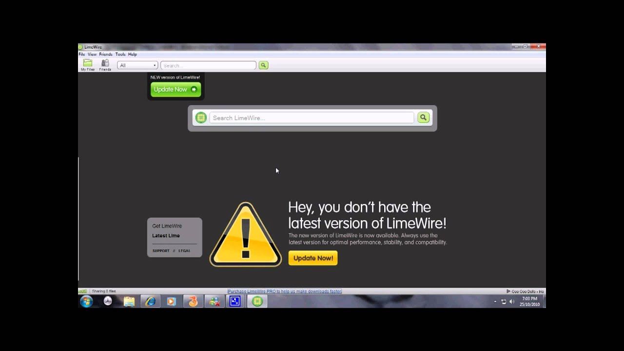 limewire demo - YouTube