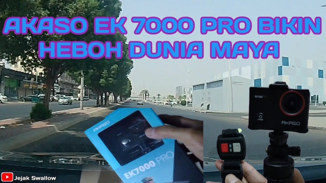 UNBOXING CAMERA VLOG AKASO EK 7000 PRO - YouTube