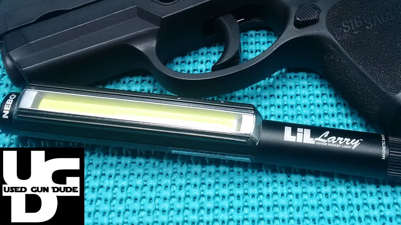 NEBO Lil Larry Flashlight for EDC Review, Different & Cool Design - YouTube