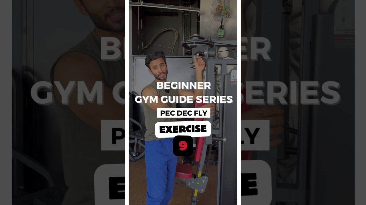Pec dec fly | Exercise number 9 - YouTube