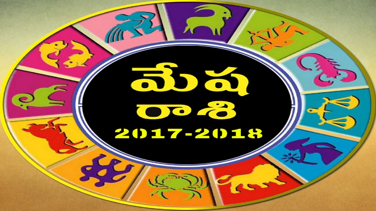Mesha Rasi (Aries Horoscope) | Telugu Panchangam 2017-18 | మేష రాశి ...