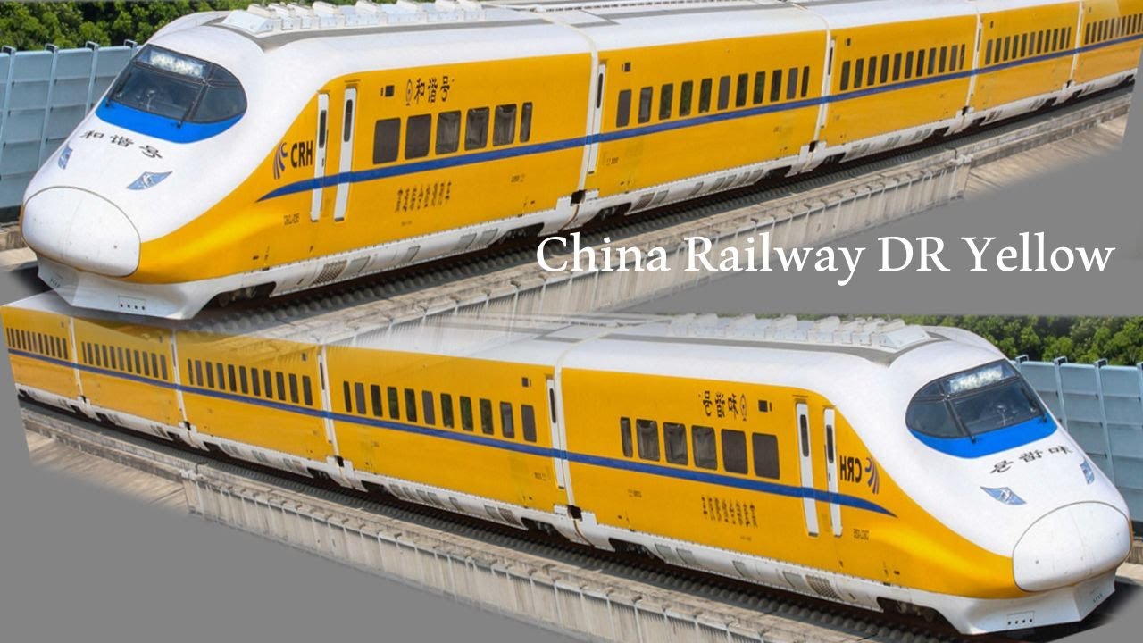 China Railway DR Yellow - YouTube