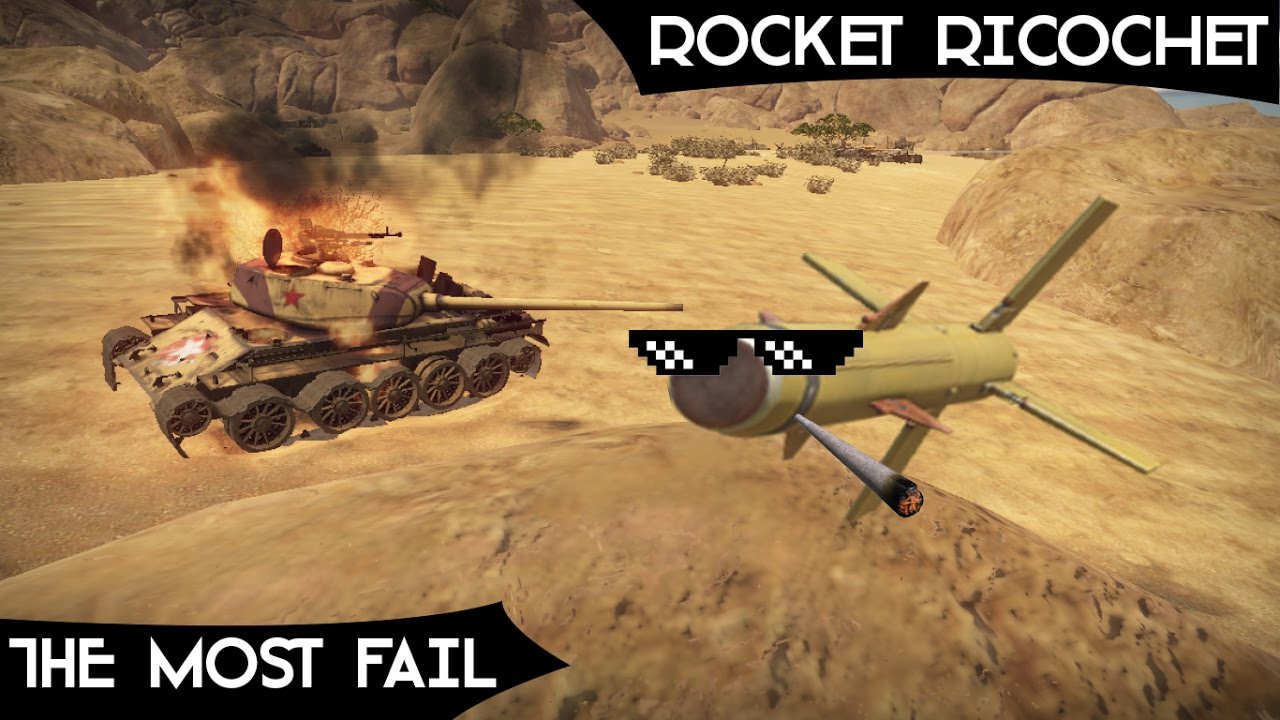 ROCKET RICOCHET ._. || War Thunder - THE MOST FAIL - YouTube