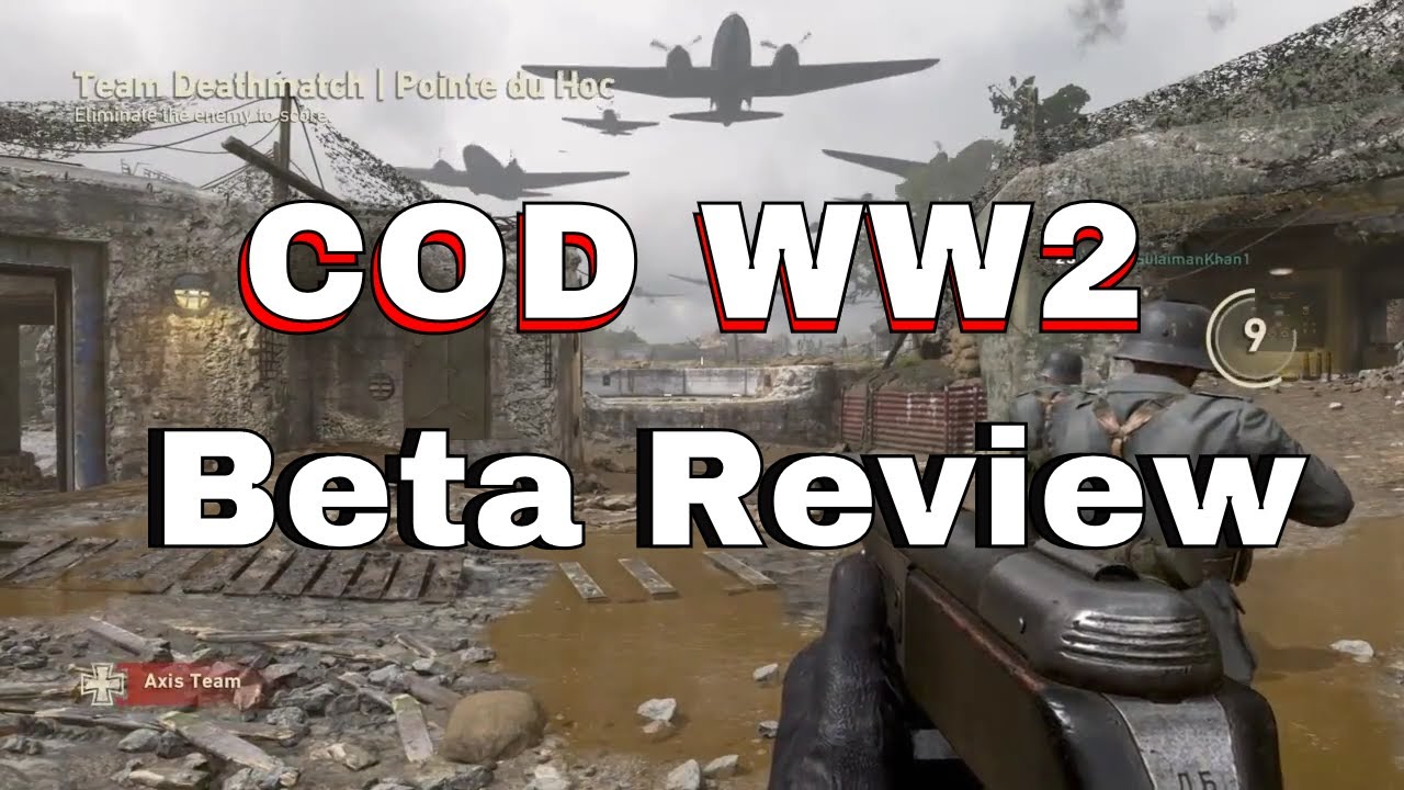 COD WW2 Beta Review/Gameplay - YouTube
