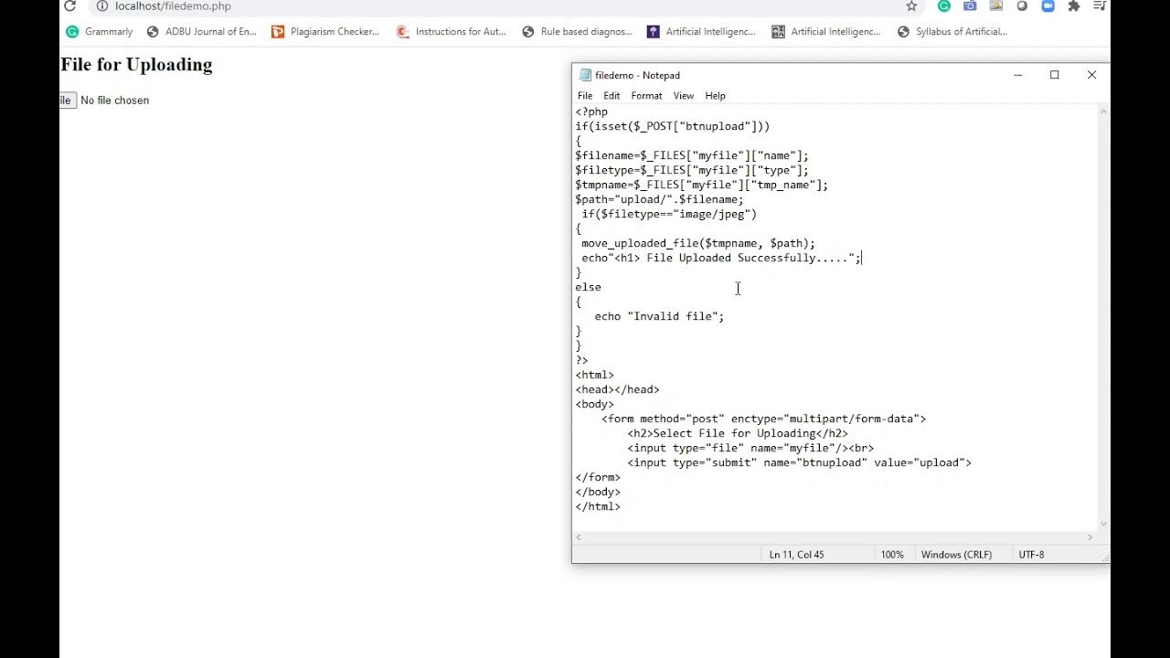 phpfileupload - YouTube