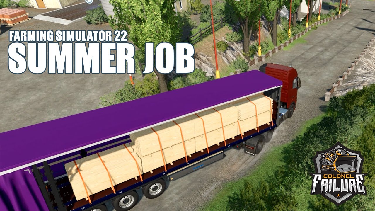 Lime and Beams | Farming Simulator 22 August - YouTube