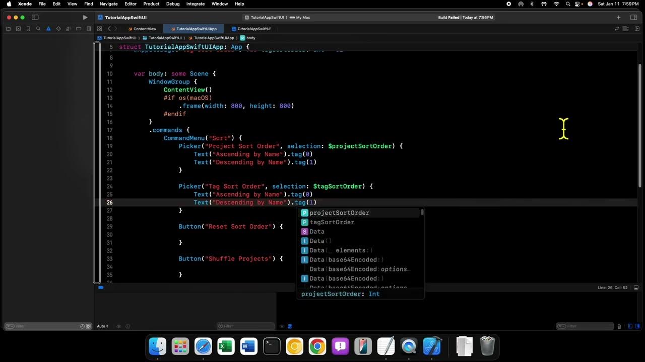 SwiftUI - 92 - Menu Commands - YouTube