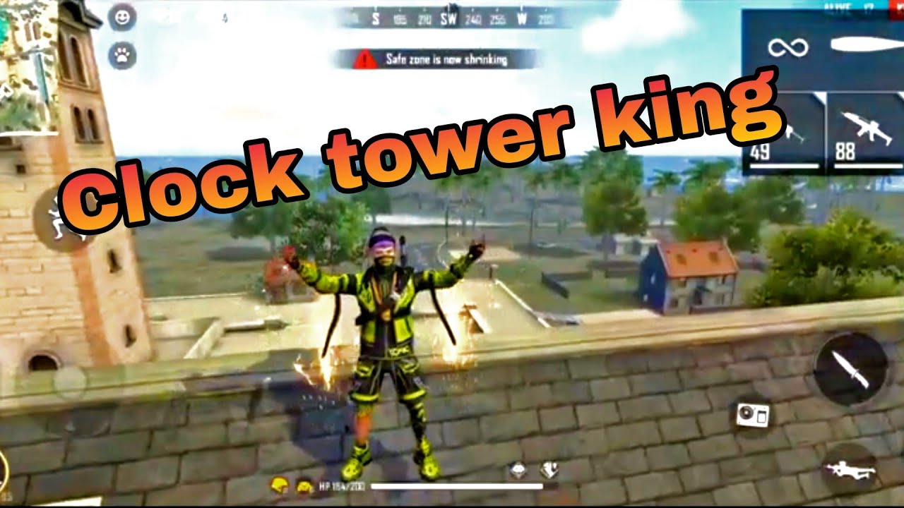 Clock tower king || with new Toxic Lime bundle || SB GENTLEMAN GAMING ...