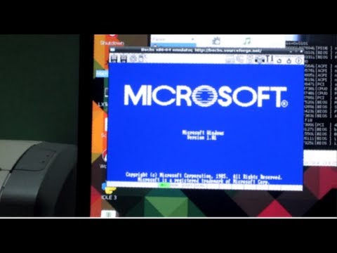Windows 1.01 on RaspberryPi | RaspberryPi Demo - YouTube