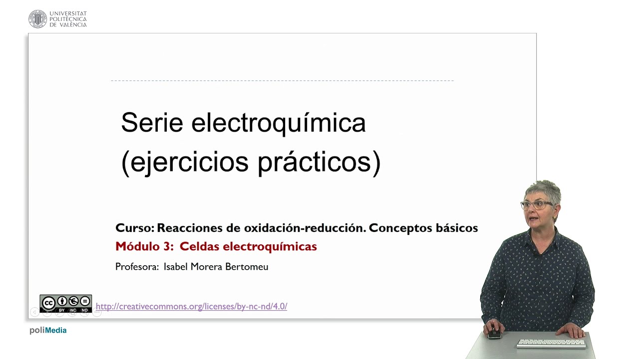 Serie electroquímica: Ejercicios. | 27/33 | UPV - YouTube