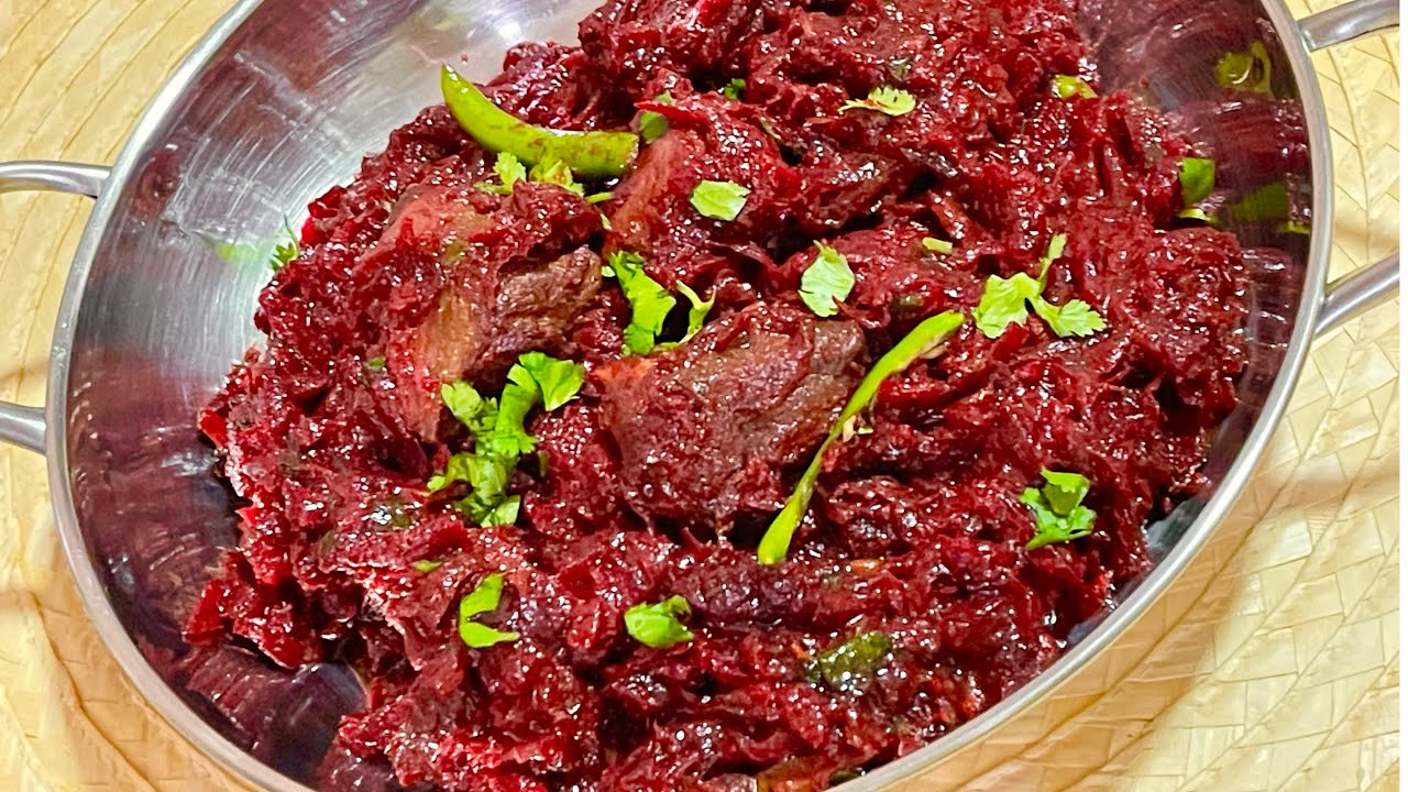 Chukandar Gosht Recipe || Beetroot Gosht Recipe || How to make ...