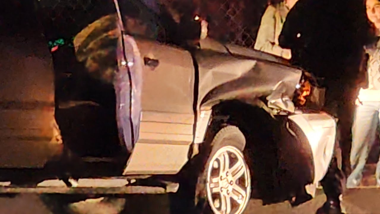 Hemet, Ca. Two car traffic collision. - YouTube