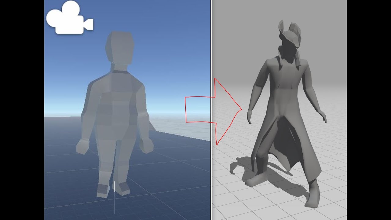 Maya 3D Character - Low poly character pt2 (400 tris to 3000 tris ...
