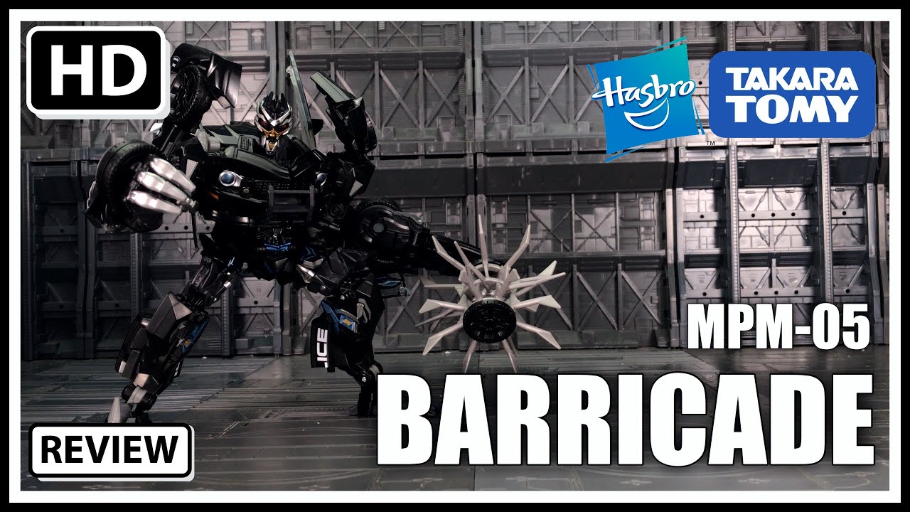 Takara Tomy Hasbro MPM-05 Movie Masterpiece Transformers BARRICADE ...