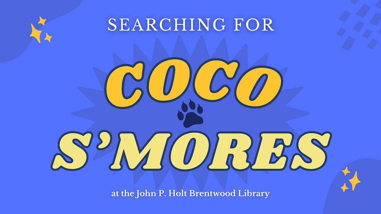 Finding Coco S'Mores - YouTube