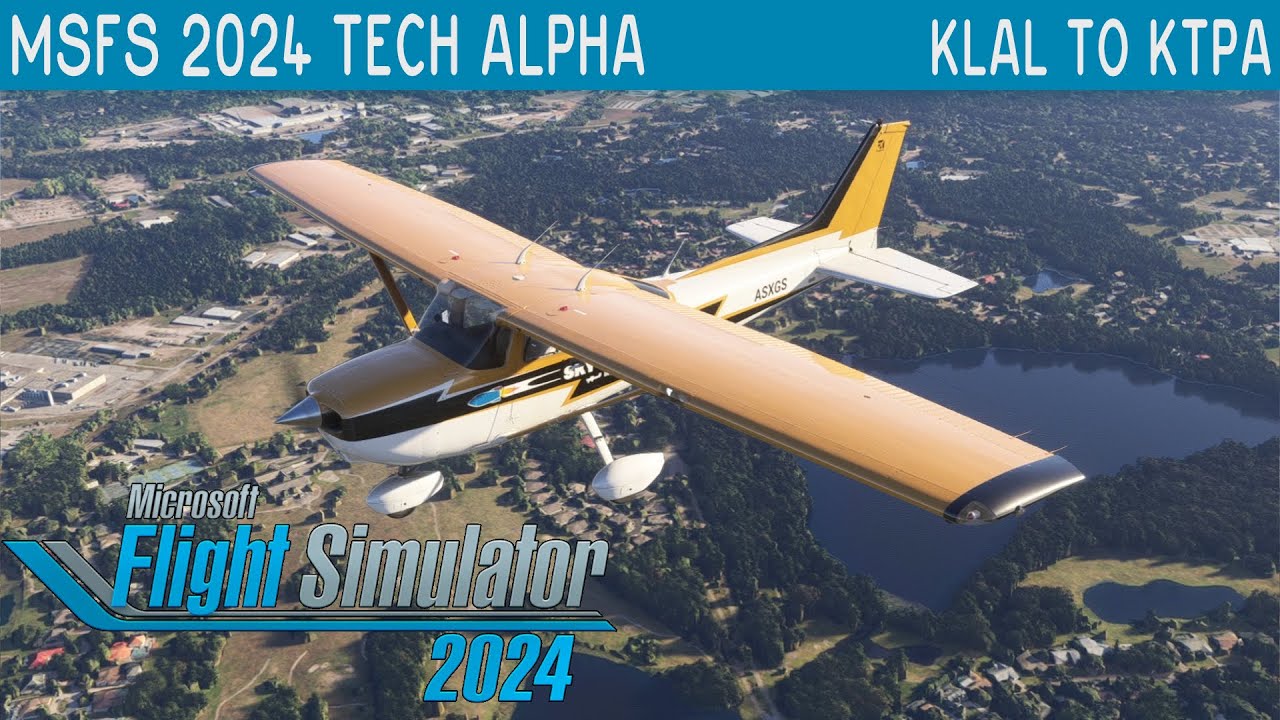 Flight Simulator 2024 Tech Alpha - KLAL to KTPA - YouTube