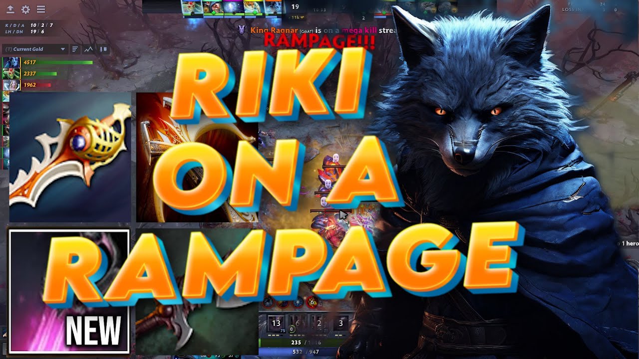 Dota 2. Riki the ultimate assassin - YouTube