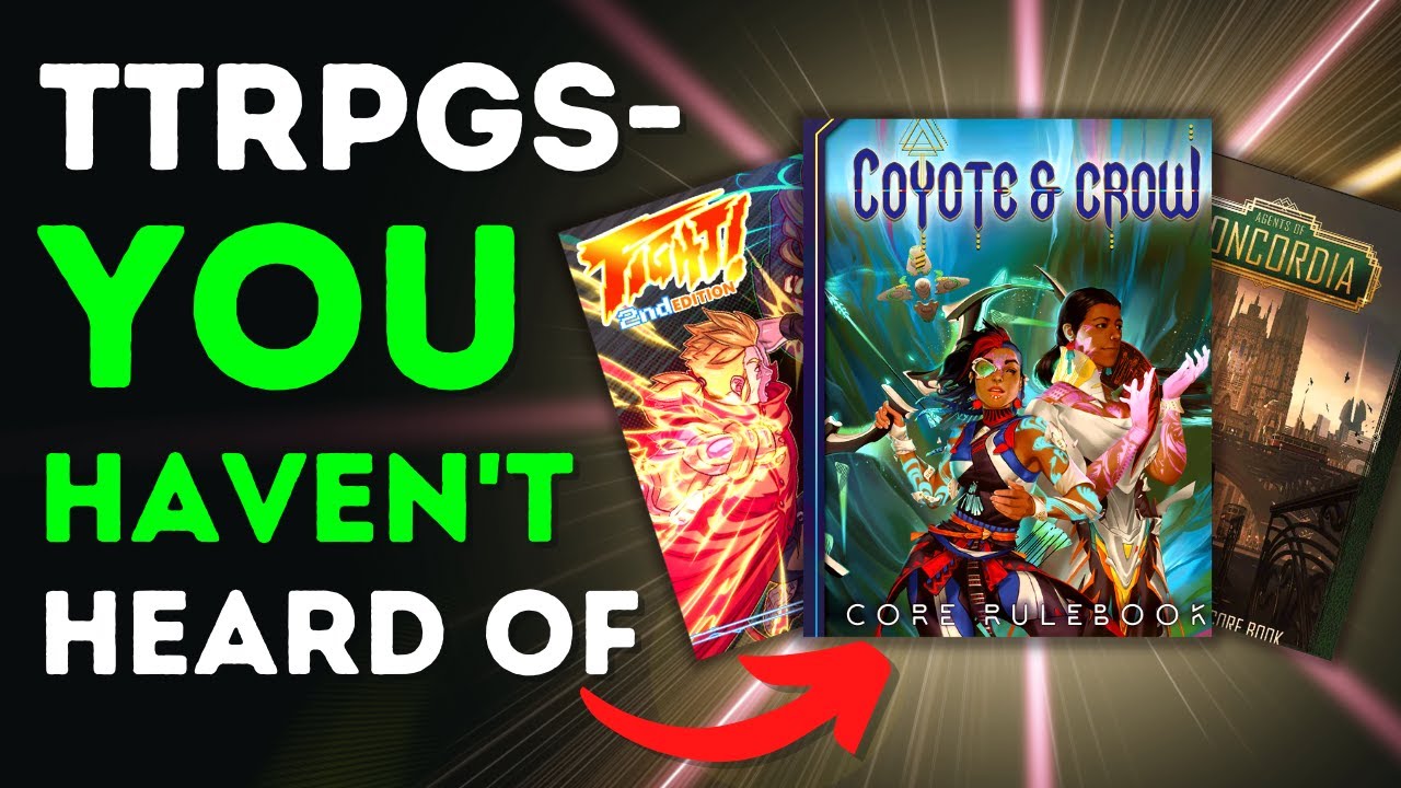 The BEST TTRPGs that give D&D a run for their money - YouTube