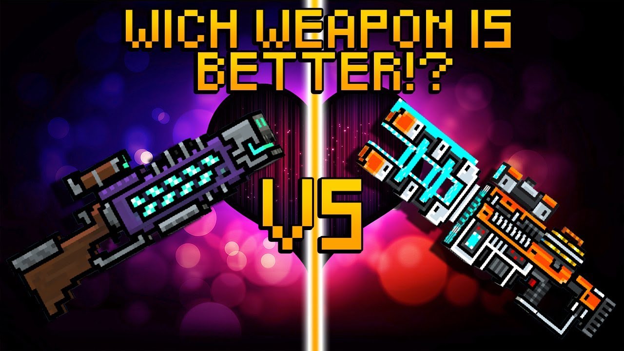 Pixel Gun 3D - Deadmeands Rifle VS Particle Accelerator - YouTube