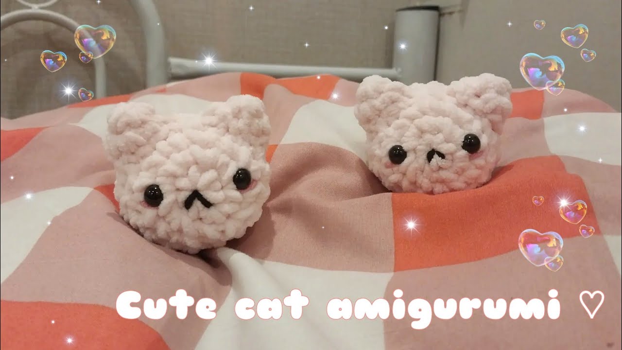 Crochet mini cat tutorial (beginner friendly) | cute cat amigurumi ...