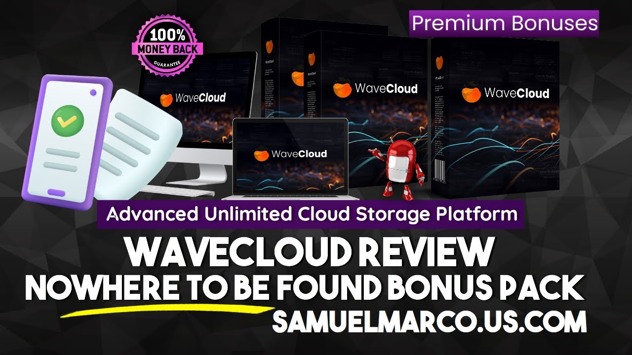 Cloud Storage with WaveCloud Review, Demo, and OTO Preview 🌊🚀 - YouTube