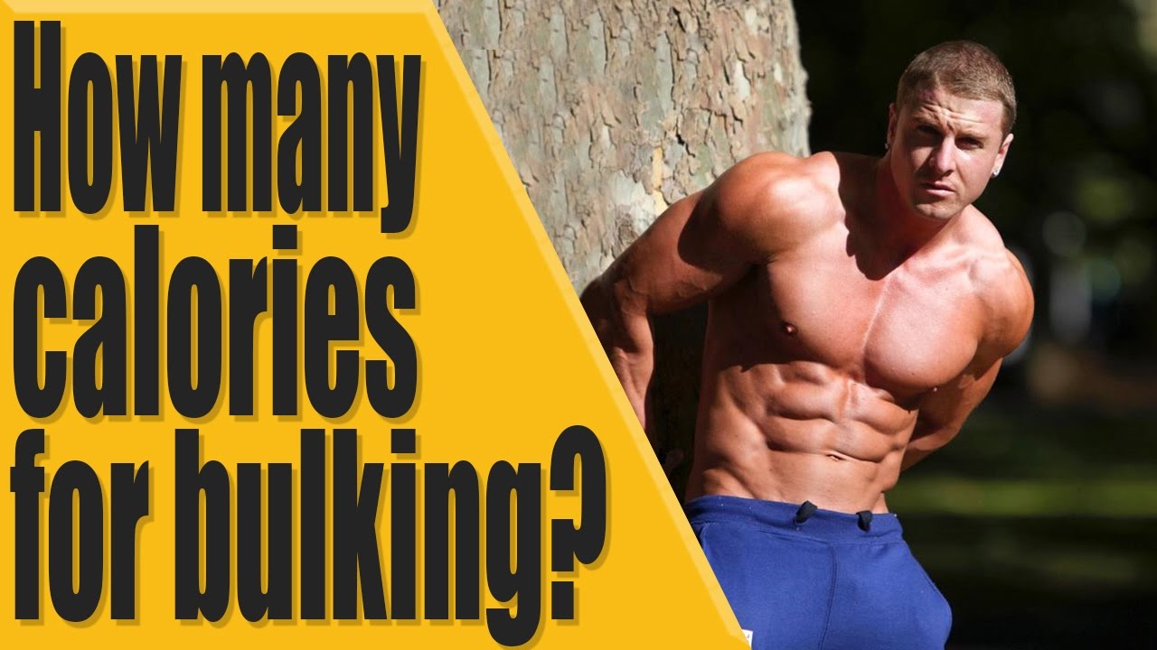 How Many Calories For Bulking YouTube How Many Calories For Bulking YouTube