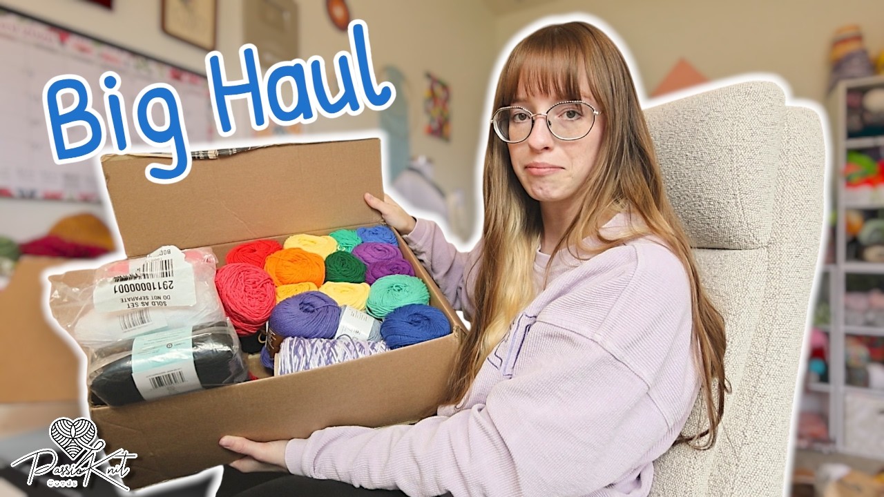 Your De-stash Is My Yarn Haul | P.O. Box Opening - YouTube