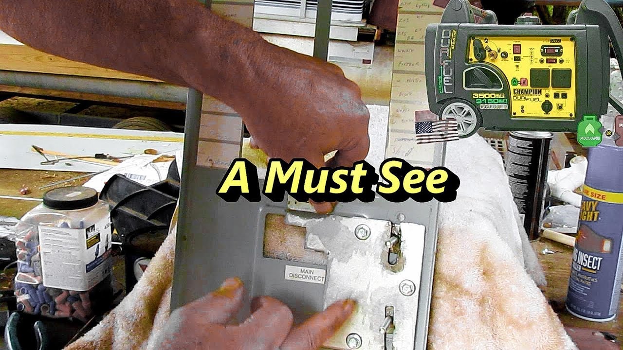 Installing The Homemade Interlock Switch For The 30 Amp Generator YouTube Installing The Homemade Interlock Switch For The 30 Amp Generator YouTube