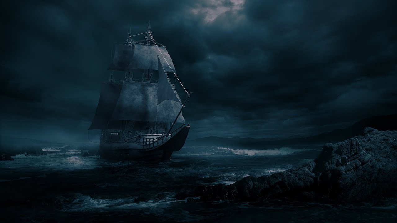 Relaxing Pirate Mystery Music for Writing - Ghost Ship of the Skeleton ...