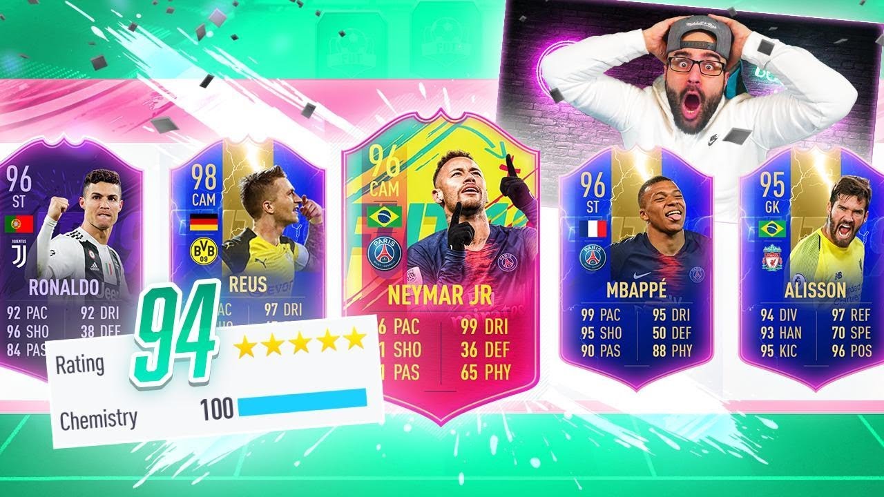 OMG!! THE BEST 194 DRAFT EVER! FIFA 19 Ultimate Team Highest Rated ...