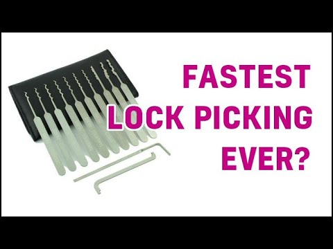 The FASTEST lock picking ever? - YouTube