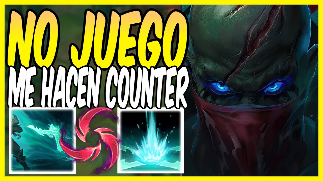 🤢¡ES IMPOSIBLE JUGAR esta PARTIDA! TODO me HACE COUNTER con PYKE ...