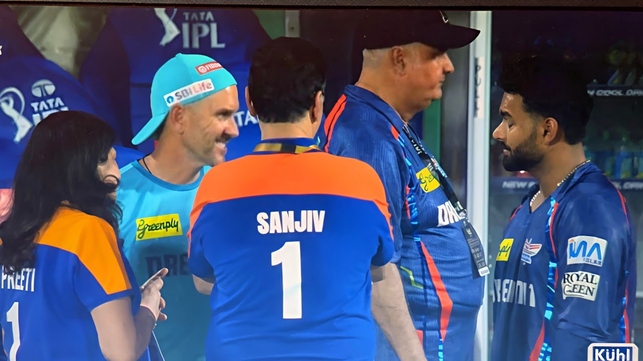 Watch : LSG Owner Sanjeev Goenka Scolding Rishabh Pant For Missing ...