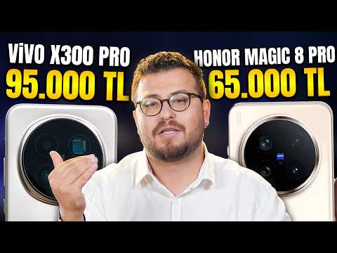 Vivo x300 Pro 100.000 TL'yi Hak Ediyor Mu? Honor Magic 8 Pro vs Vivo X300 Pro